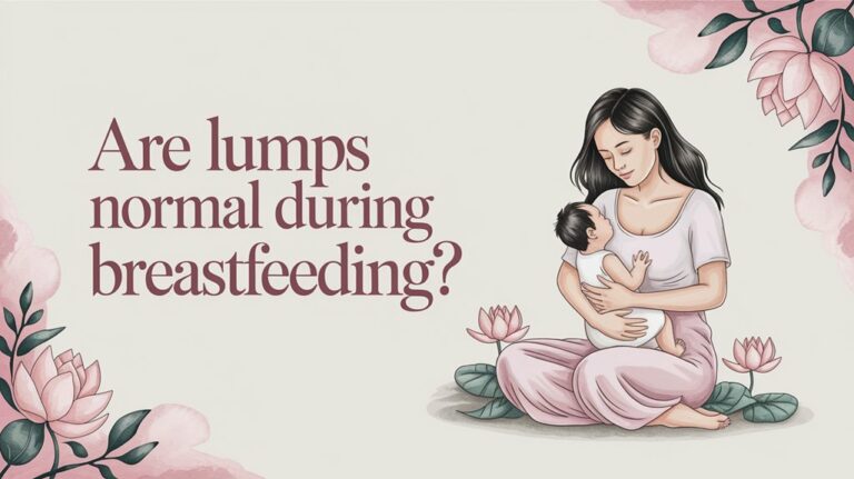 Are Lumps Normal During Breastfeeding? Common Causes & When to Worry